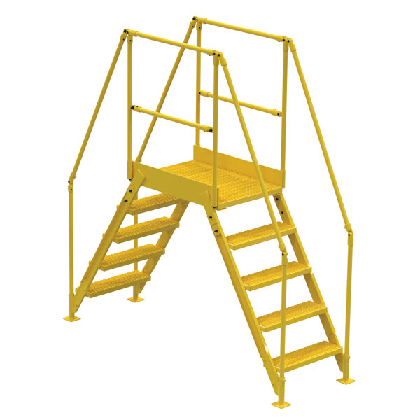 Vestil 7.73' Steel Cross Over Ladder - Wayfair Canada