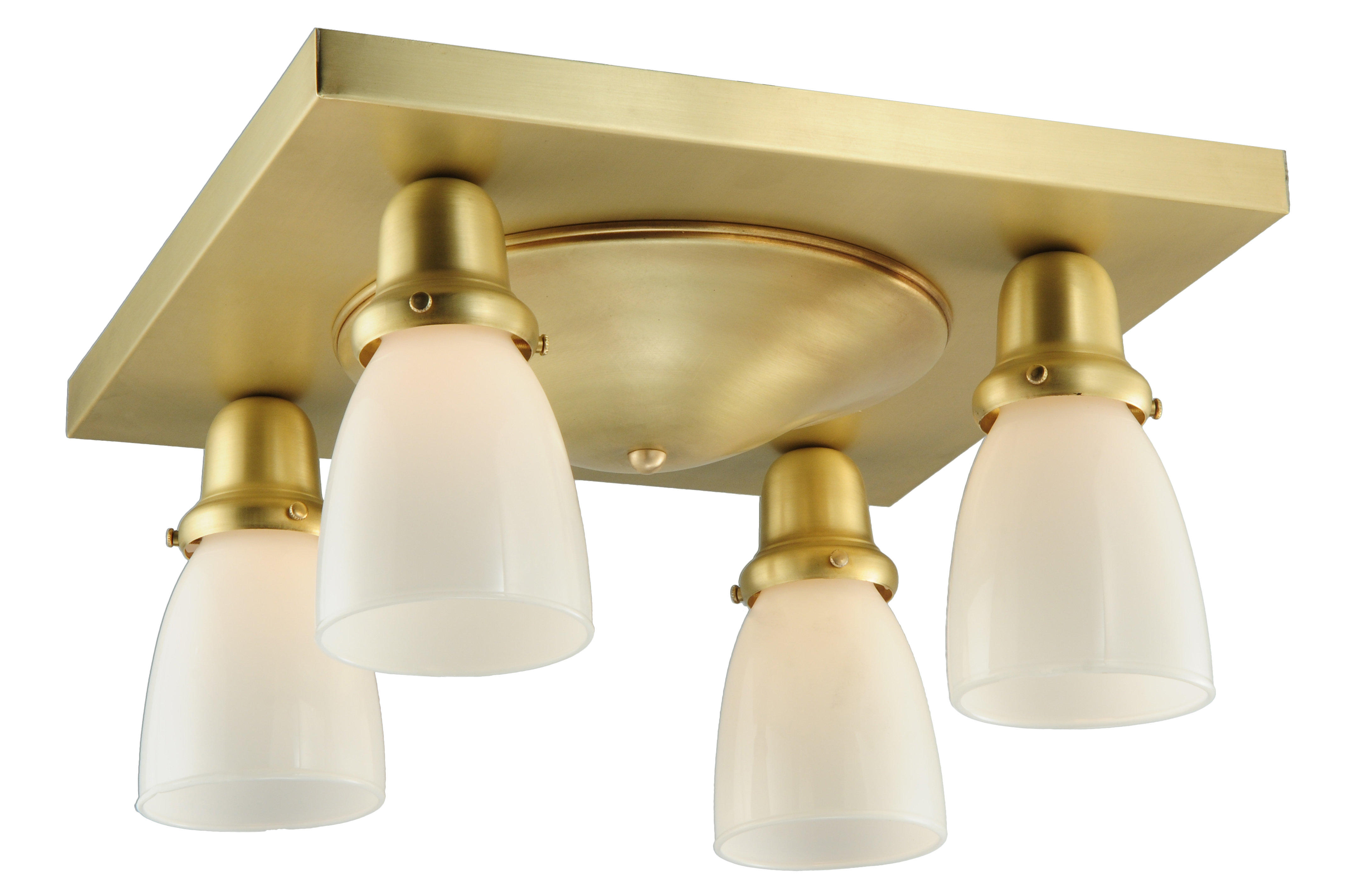 Meyda Lighting 4 - Light 15" Cluster Bell Flush Mount | Wayfair