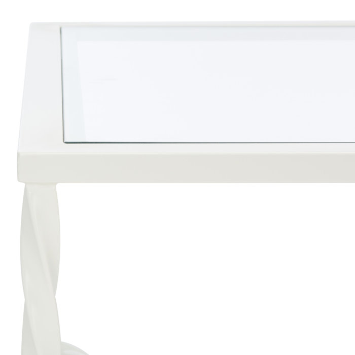 Birch Lane™ Keely Glass Top Single Coffee Table & Reviews | Wayfair