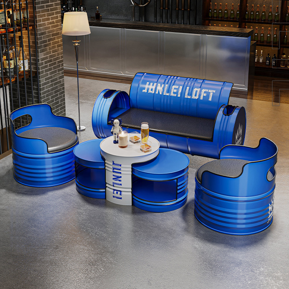 Inbox Zero Mosra 4 - Piece Faux Leather Living Room Set | Wayfair