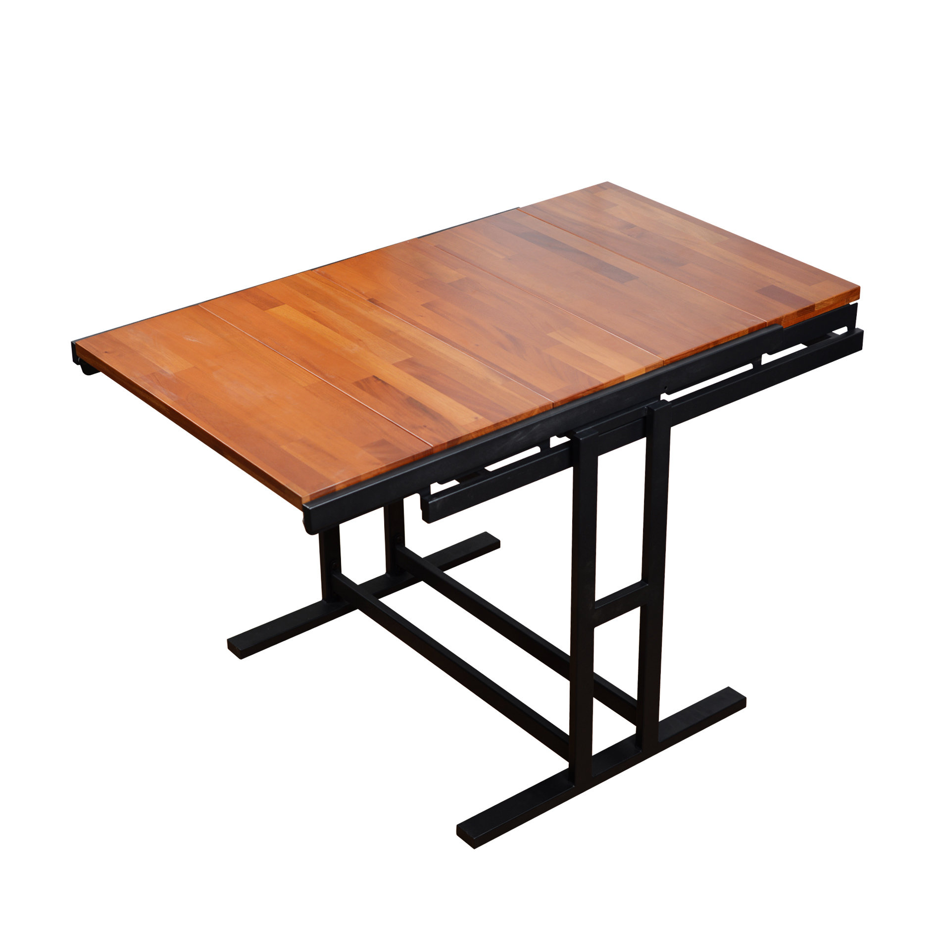 17 Stories Rubber Wood Multifunction Table And Shelf. Home Bedroom ...