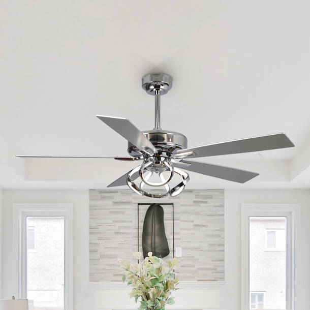 Wrought Studio Bartol 35'' Ceiling Fan with LED Lights | Wayfair