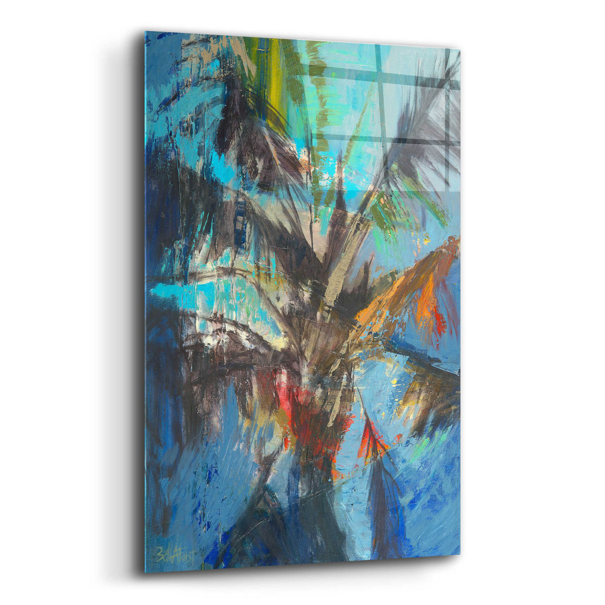 Bayou Breeze® 'Palm Sunday' By Beth Forst, Acrylic Glass Wall Art, 24 ...