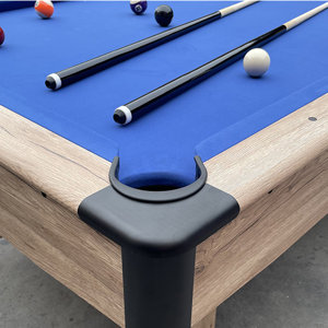 IQOWEL 8' Multi Game Pool Table | Wayfair
