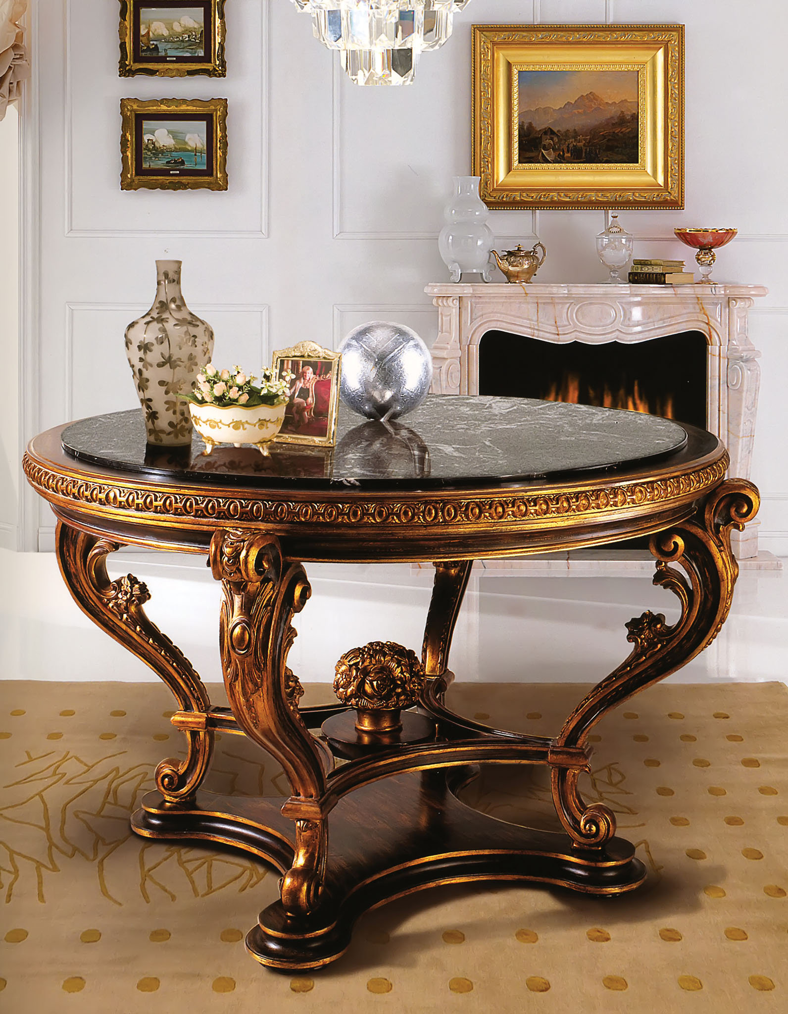 David Michael Foyer Dining Table | Wayfair