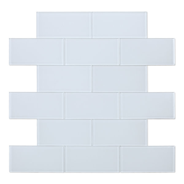 Speed tiles 11.57" X 11.34" Glass Peel & Stick Mosaic Tile | Wayfair
