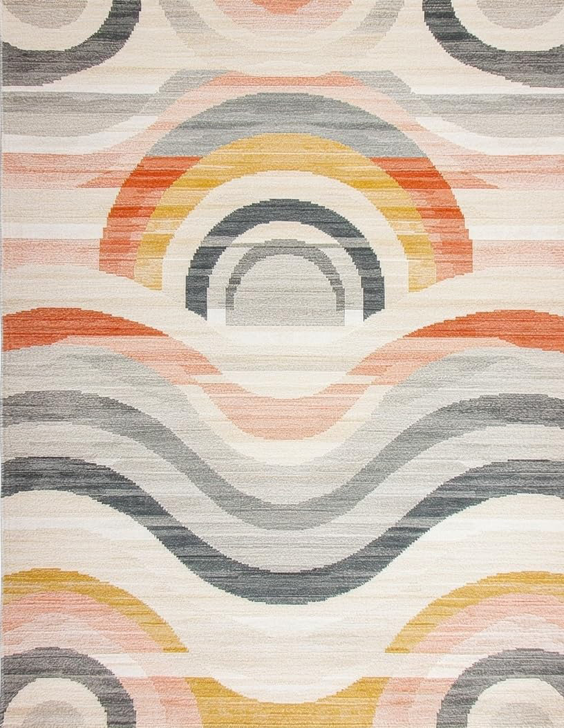 ODIKA Ultra Soft Area Rug, Non Slip, Stain Resistant, Washable Area ...