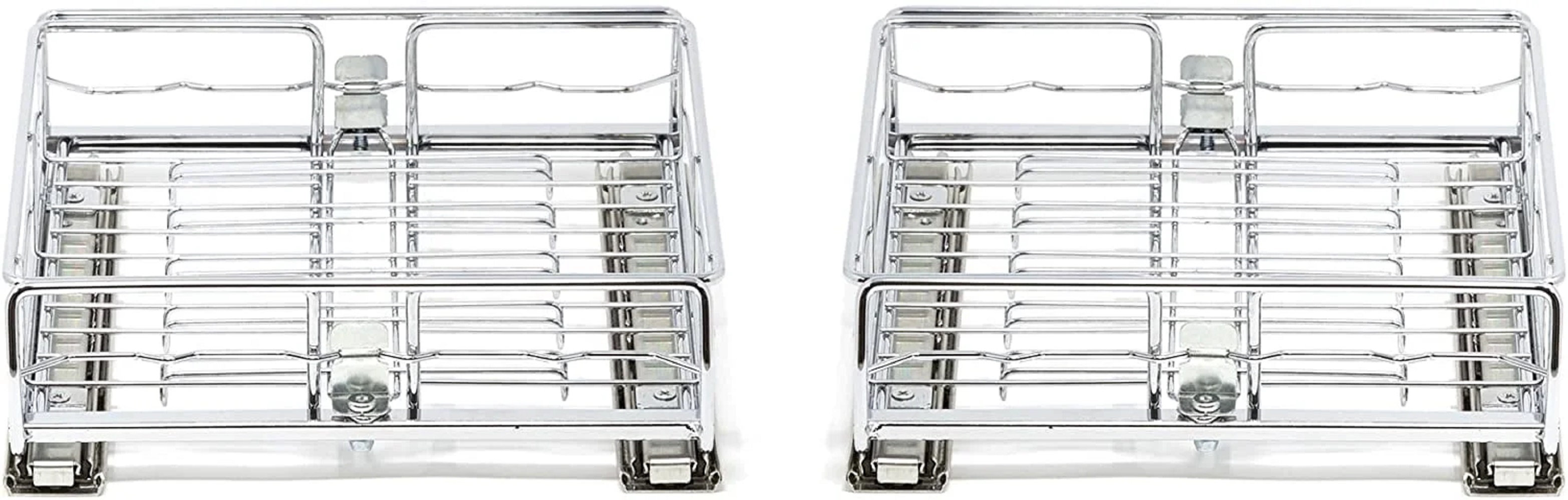 Rebrilliant Blunk Sliding Pullout Cabinet Drawer Adjustable 10" to 14 ...