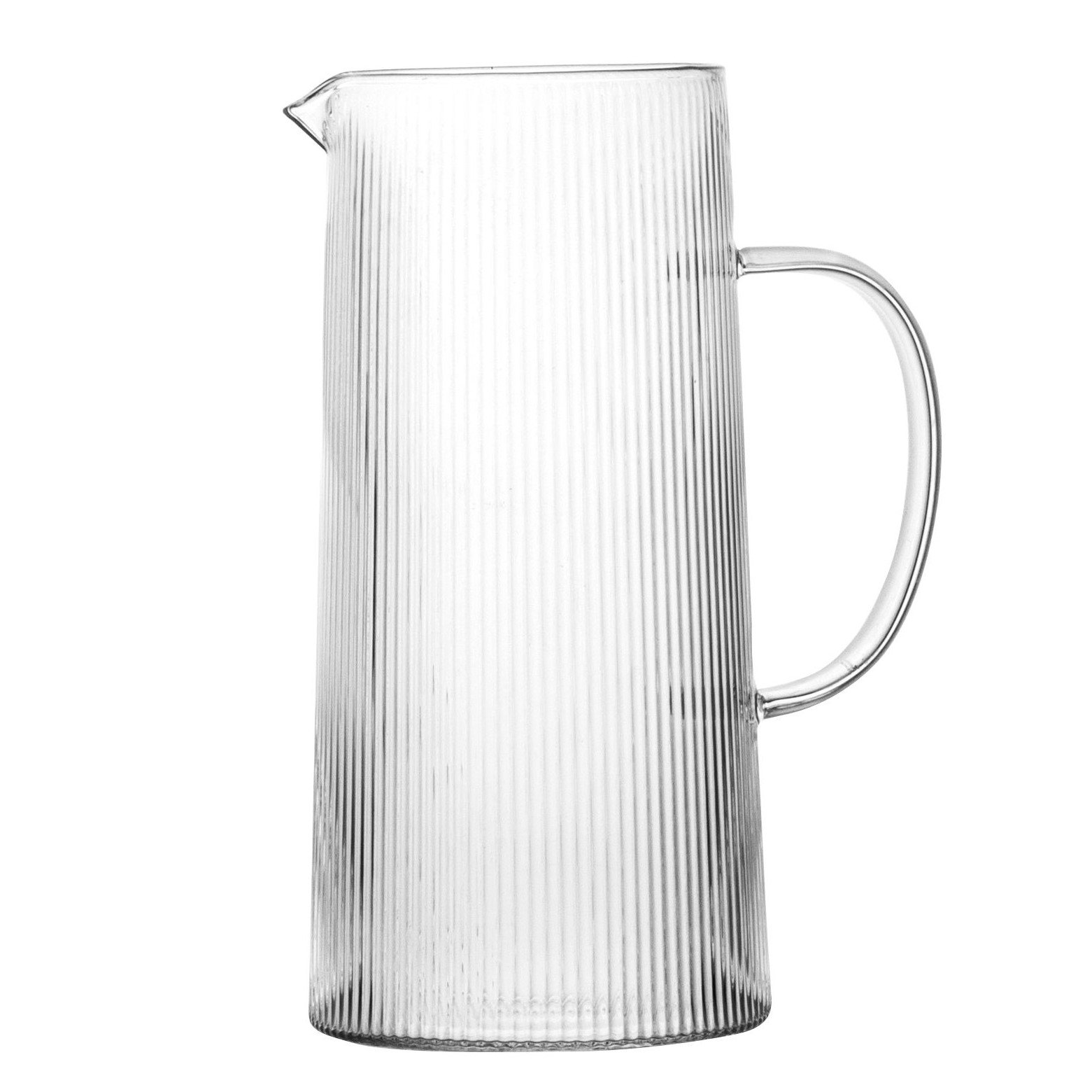 Ebern Designs Ribbed Pitcher 50.5 Fl. Oz. | Wayfair