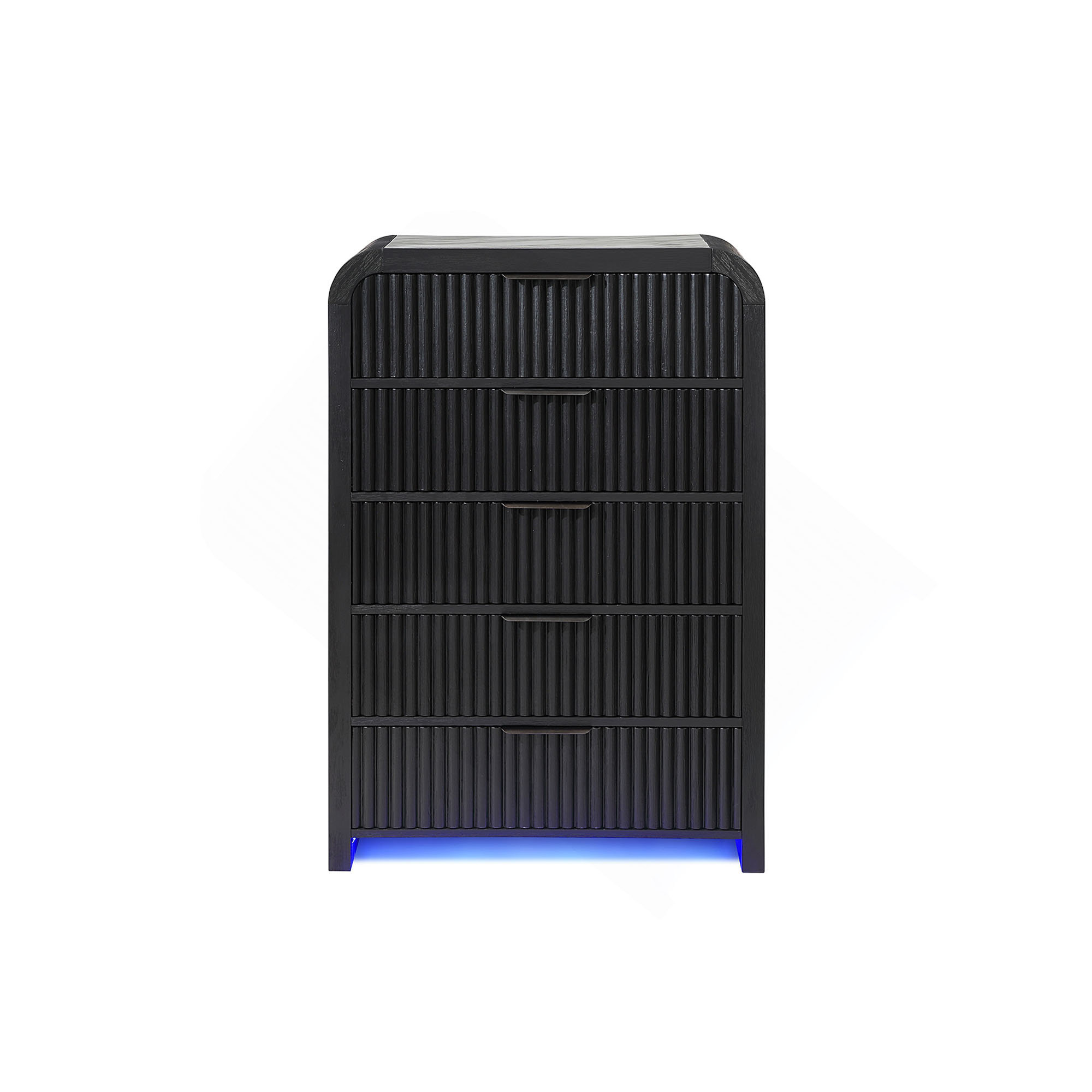 Wrought Studio™ Vertical Chest With Ribbed Panel Design & Integrated ...