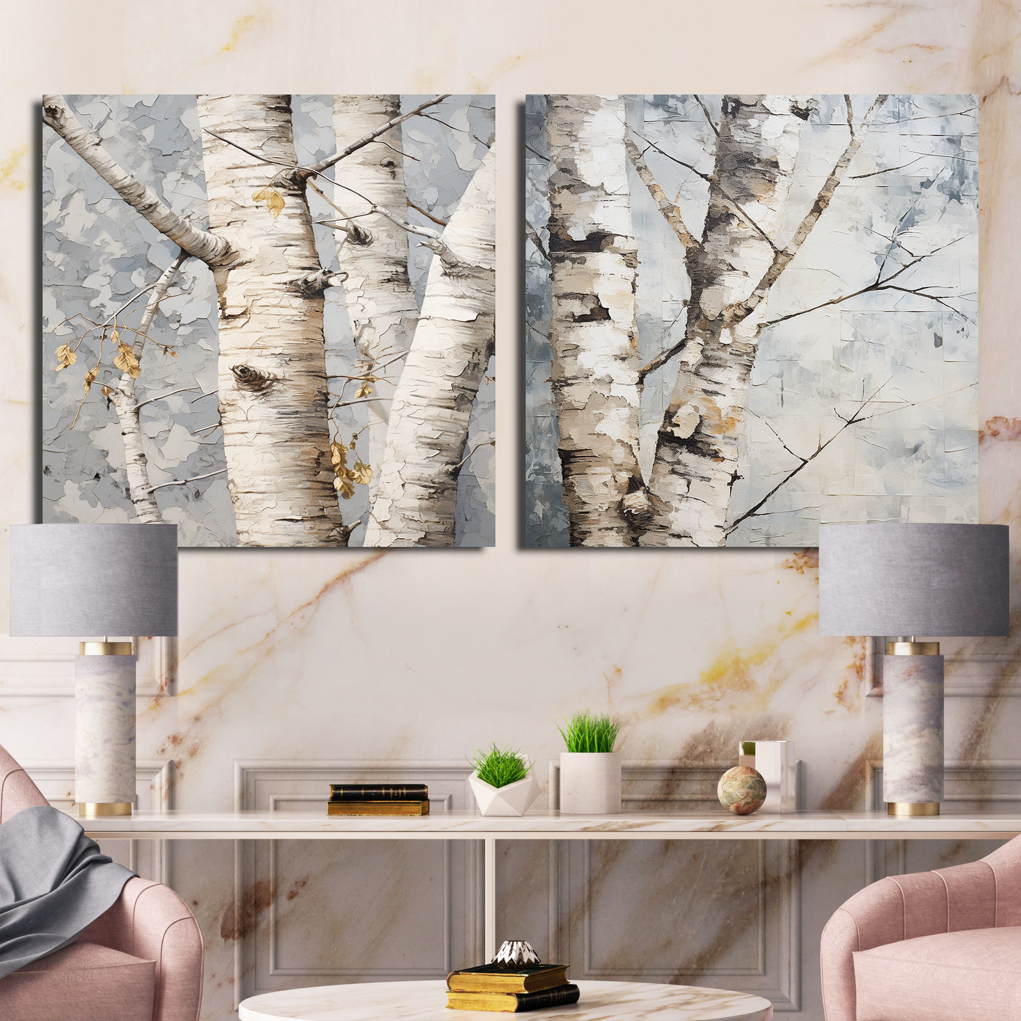 Ivy Bronx Grey Minimalism Sycamores Tree Shade - Tree Sycamore Square ...