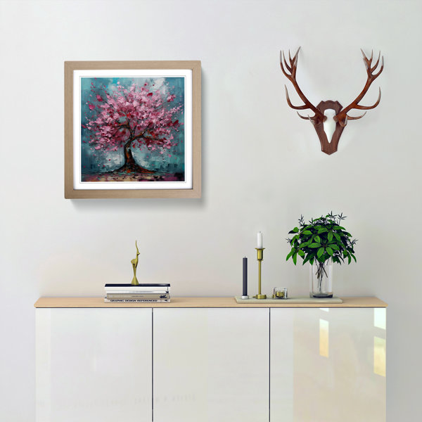 Marlow Home Co. Cherry Blossom Tree Expressionism No.2 - Print ...