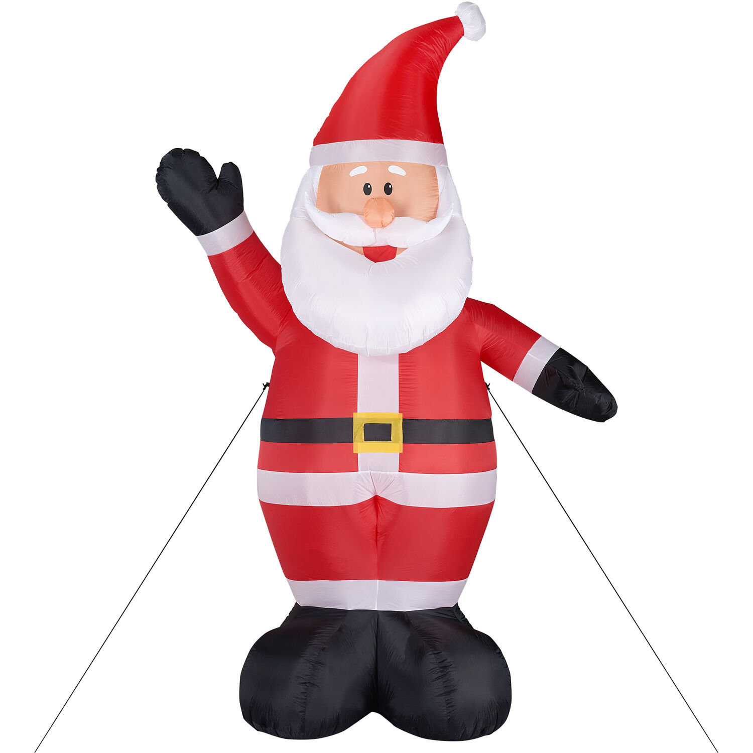 Fraser Hill Farm 12-Ft. Tall Santa Claus Inflatable | Wayfair