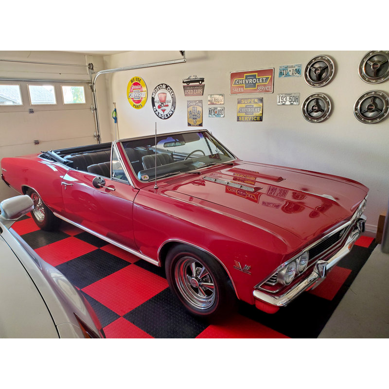 BigFloors GarageDeck Coin Pattern, Durable Copolymer Interlocking ...