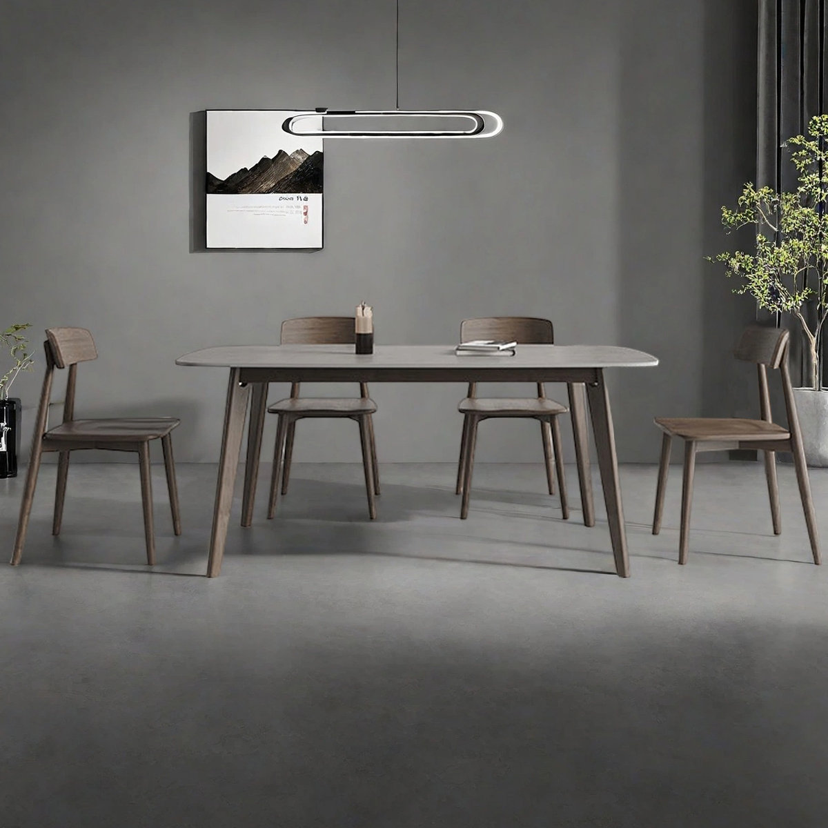 Corrigan Studio® Modern minimalist dining table | Wayfair