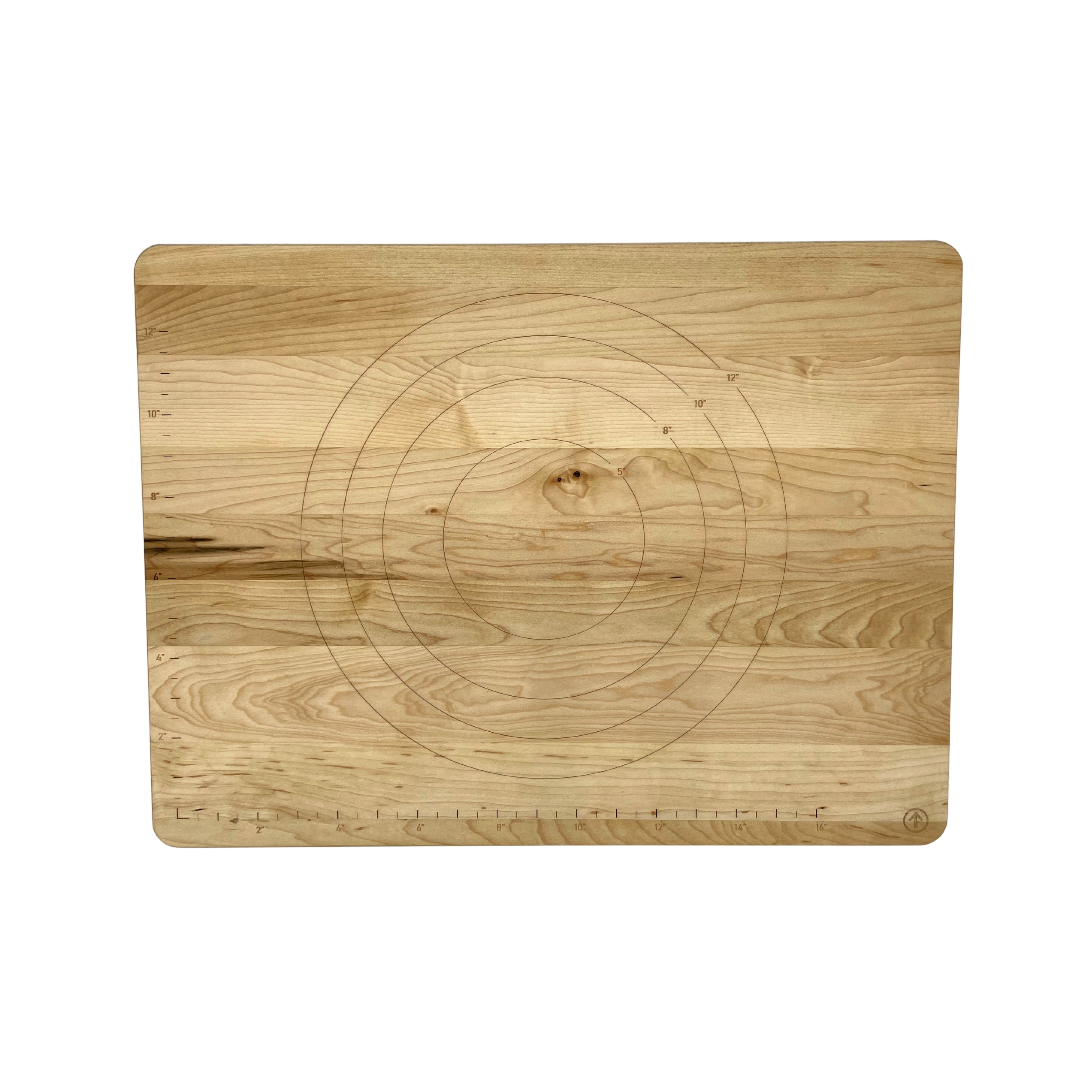 J.K. Adams Pastry Board Petite - Maple With Maple Cleat - 20" X 15" X ...