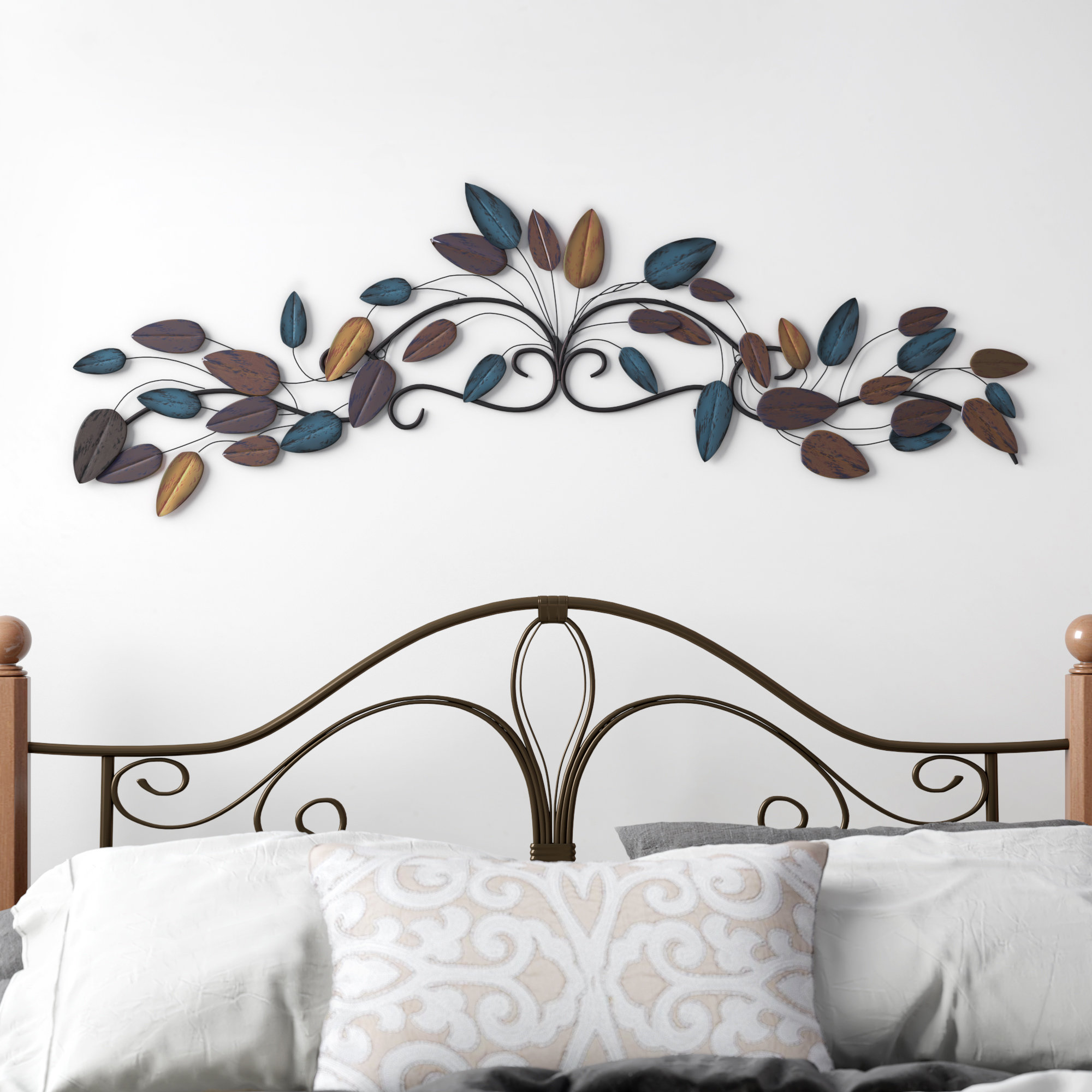Charlton Home® Metal Leaf Home Wall Decor & Reviews | Wayfair