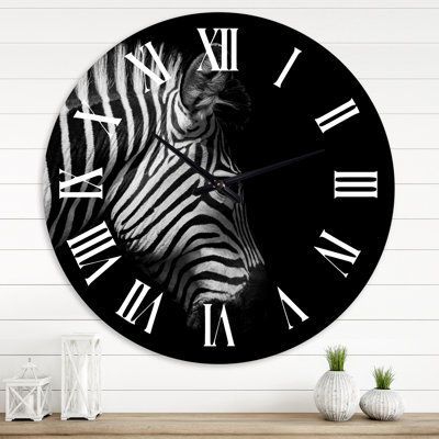 zebra head for wall
