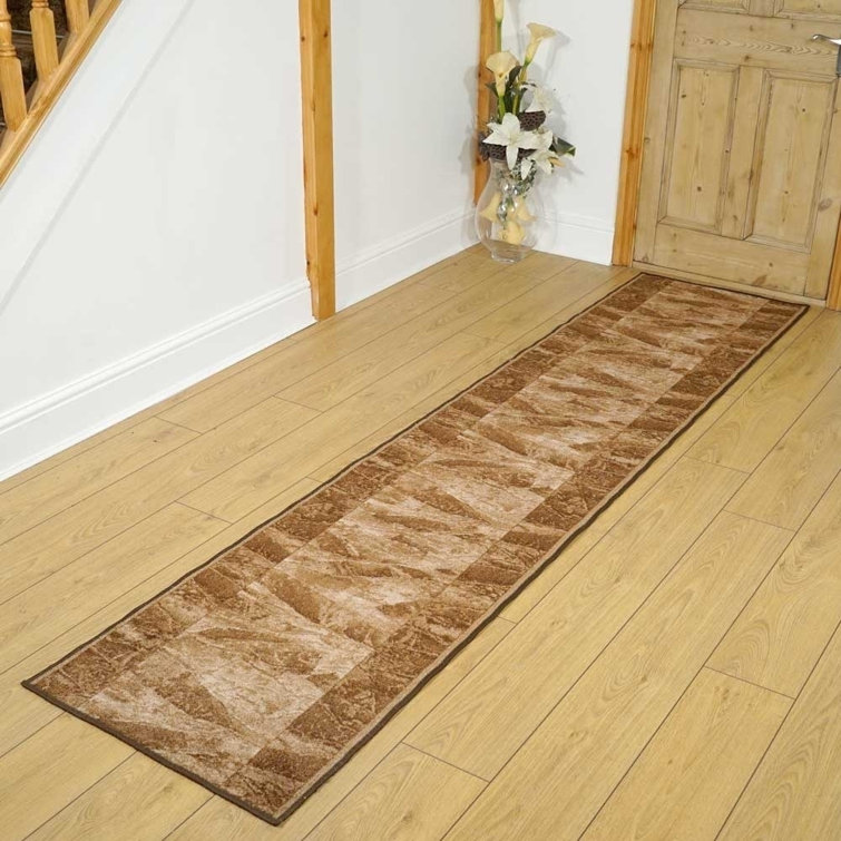 Latitude Run Tevrat Sardis Looped/Hooked Brown/Beige Rug | Wayfair.co.uk