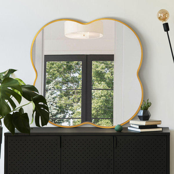 Firsterily Aluminum Wavy Mirror - Wayfair Canada