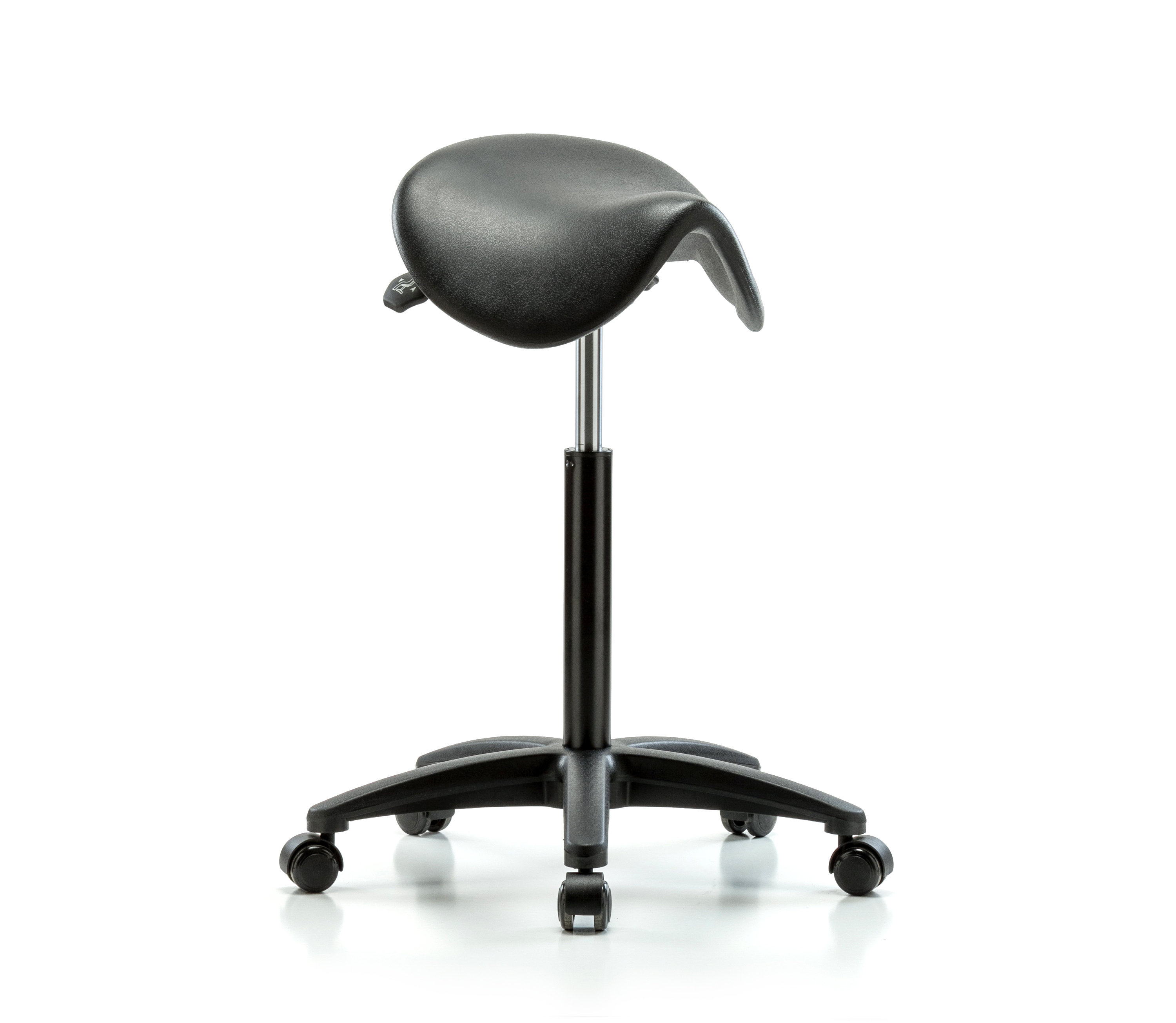 Perch Chairs & Stools PERCH Saddle Stool with Foot Ring | High Bench ...