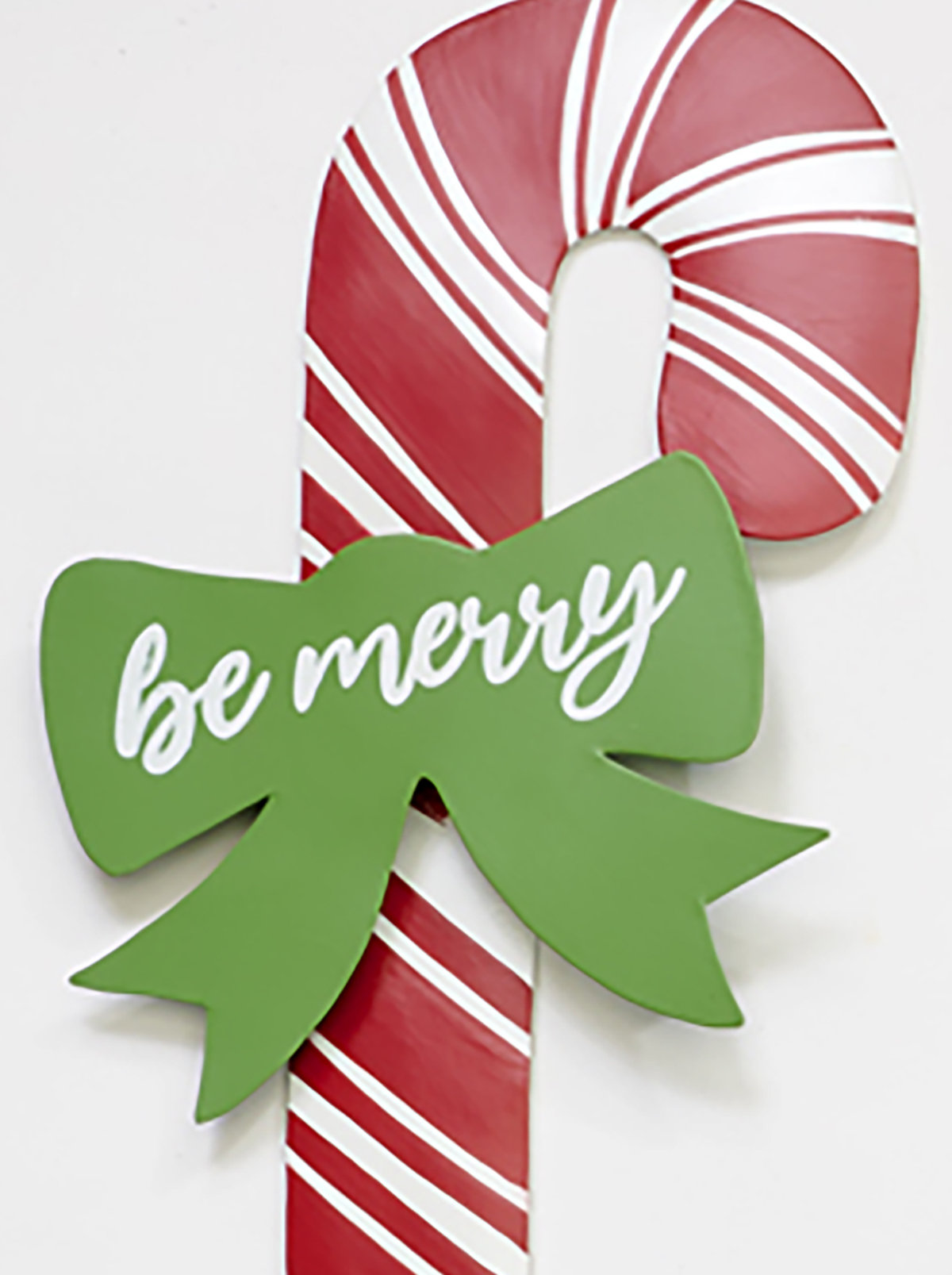The Holiday Aisle® 12" Metal Christmas Candy Cane on 12" Stake, Set of ...