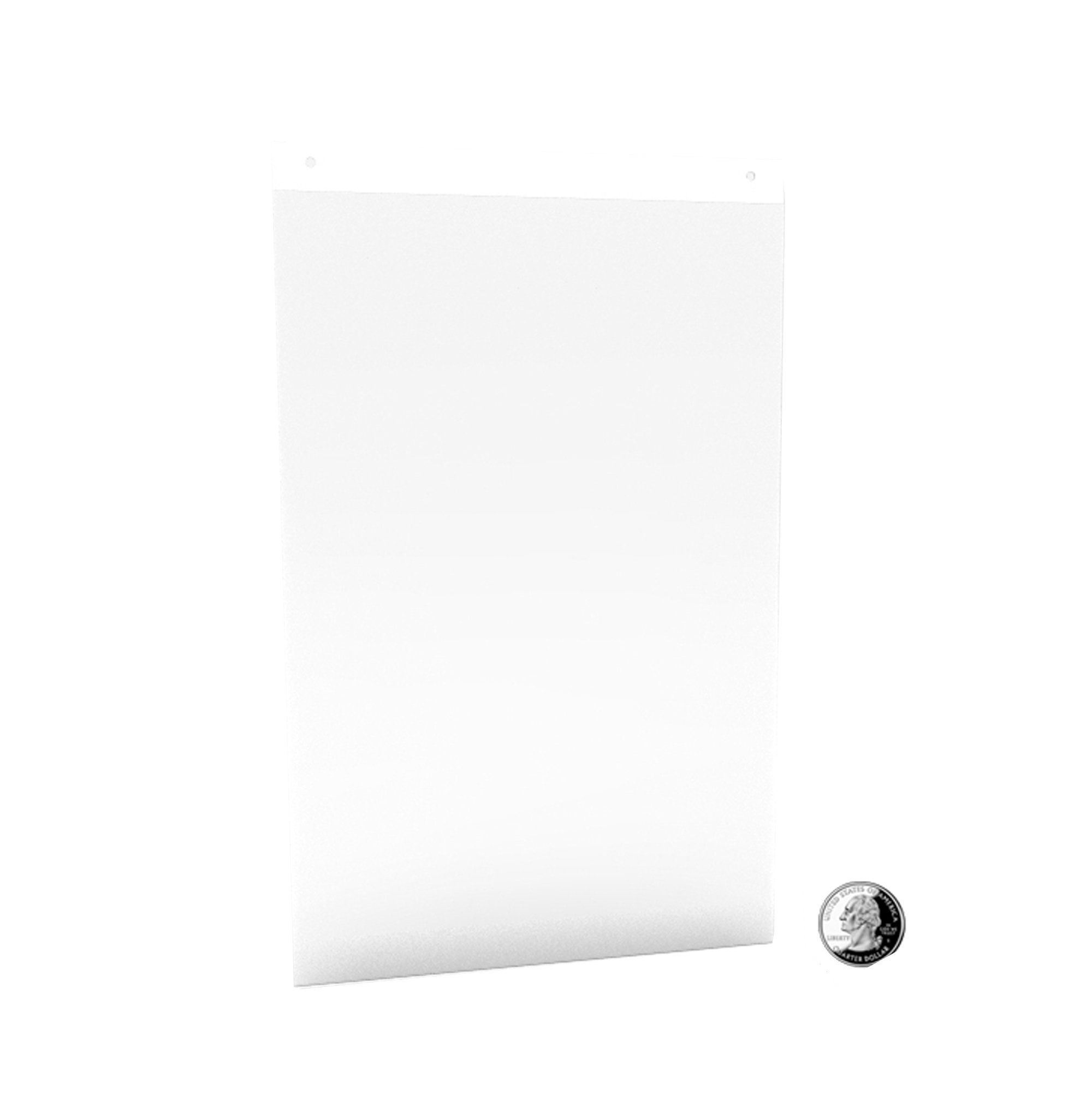 FixtureDisplays Wall Mount Sign Holder Picture Frame Single-Side Image ...