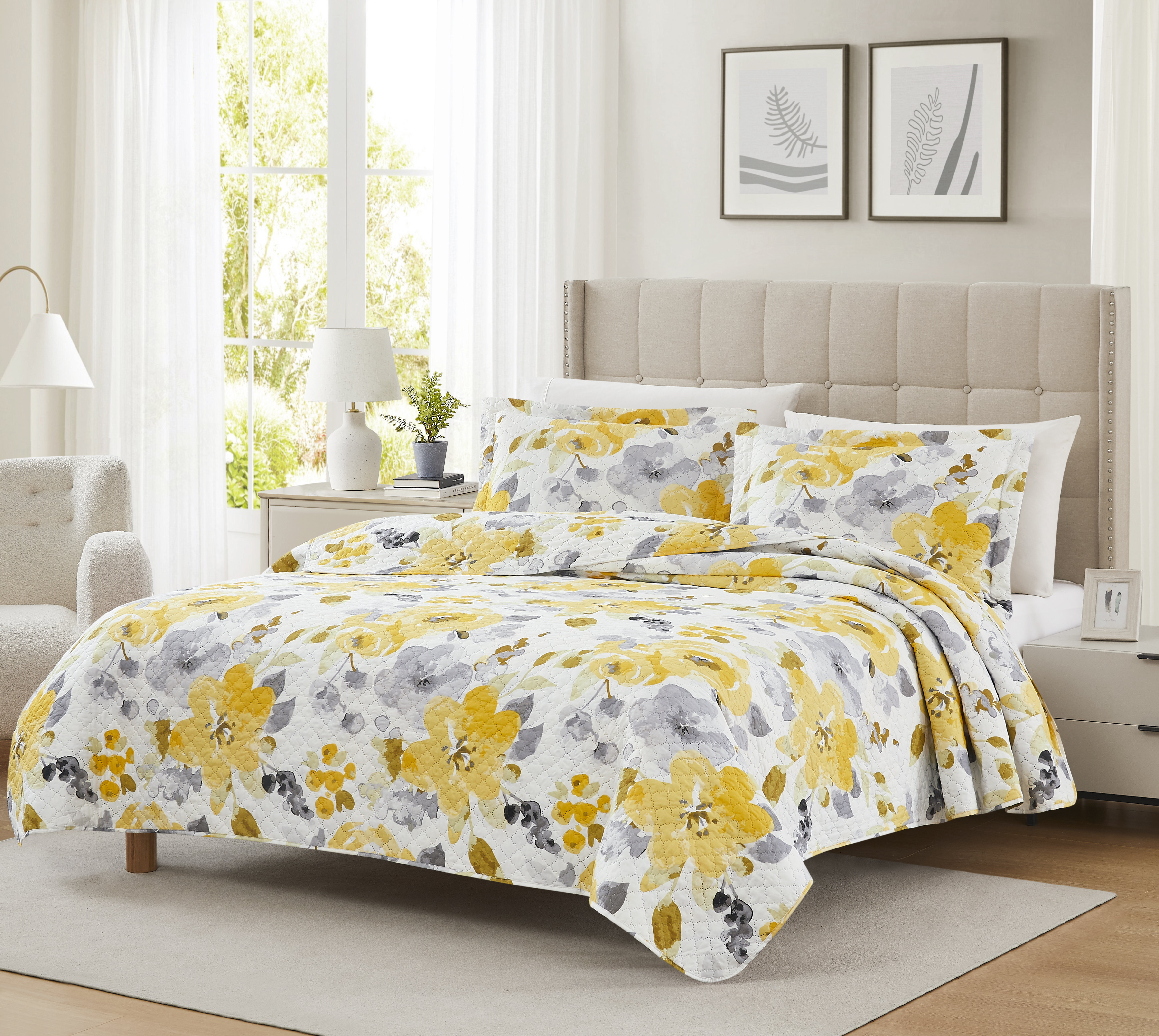 RT Designer's Collection Mayfair Quilt Set | Wayfair