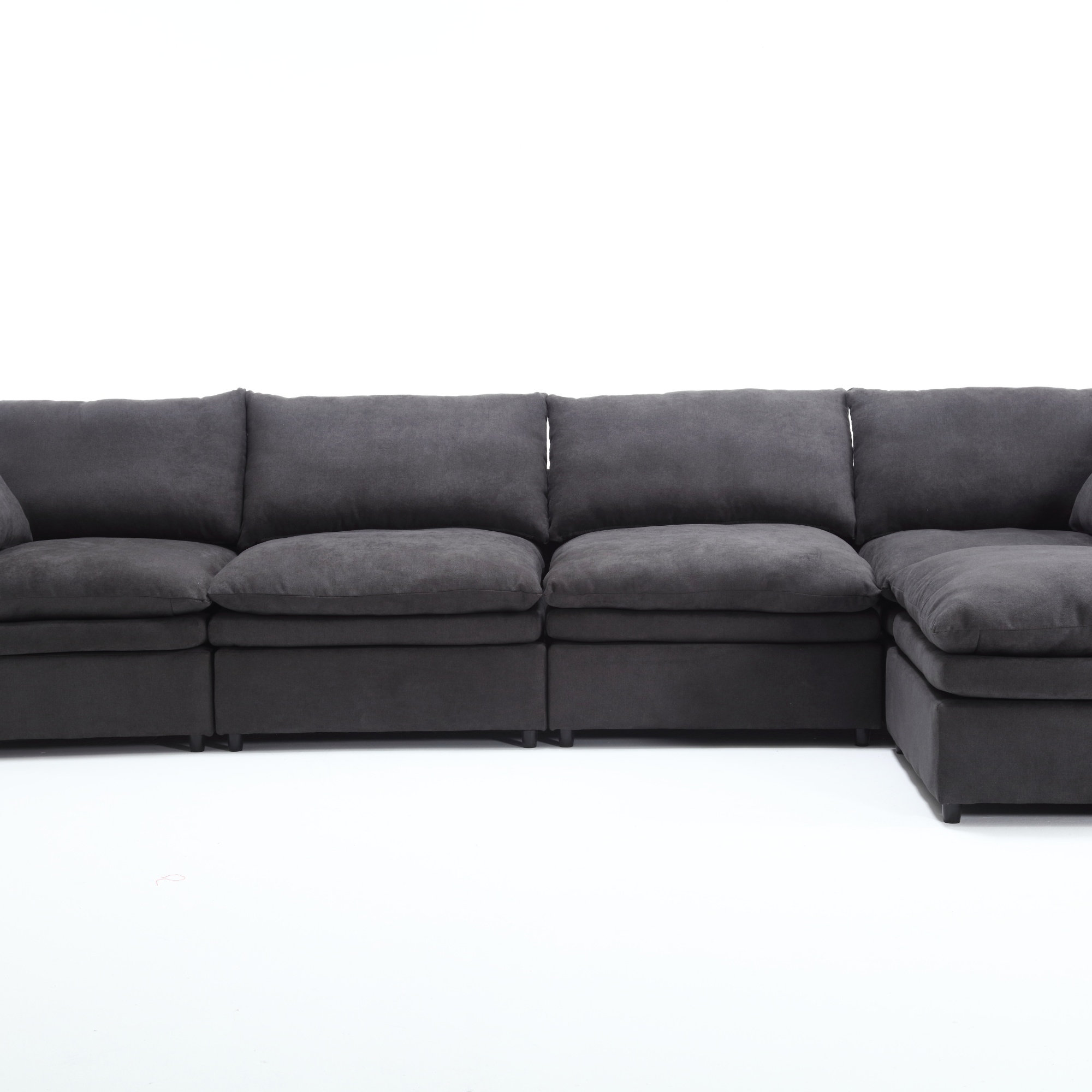 Latitude Run® Modern U-Shaped Sectional Sofa ,5-Seat Sofa ,Sleeper Sofa ...
