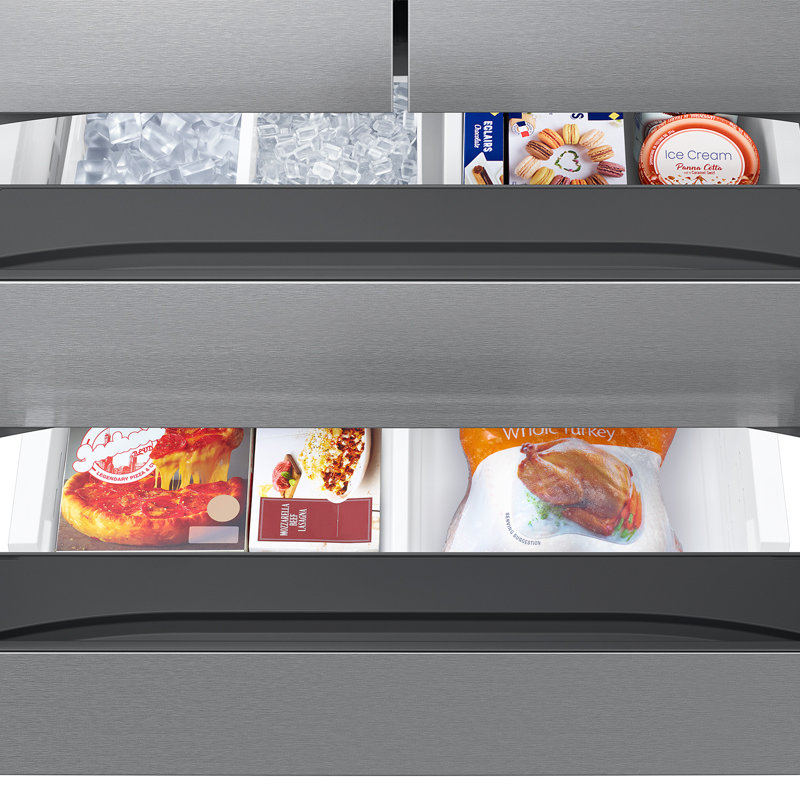 Samsung 25 cu. ft. 4-Door French Door Refrigerator with CoolSelect ...