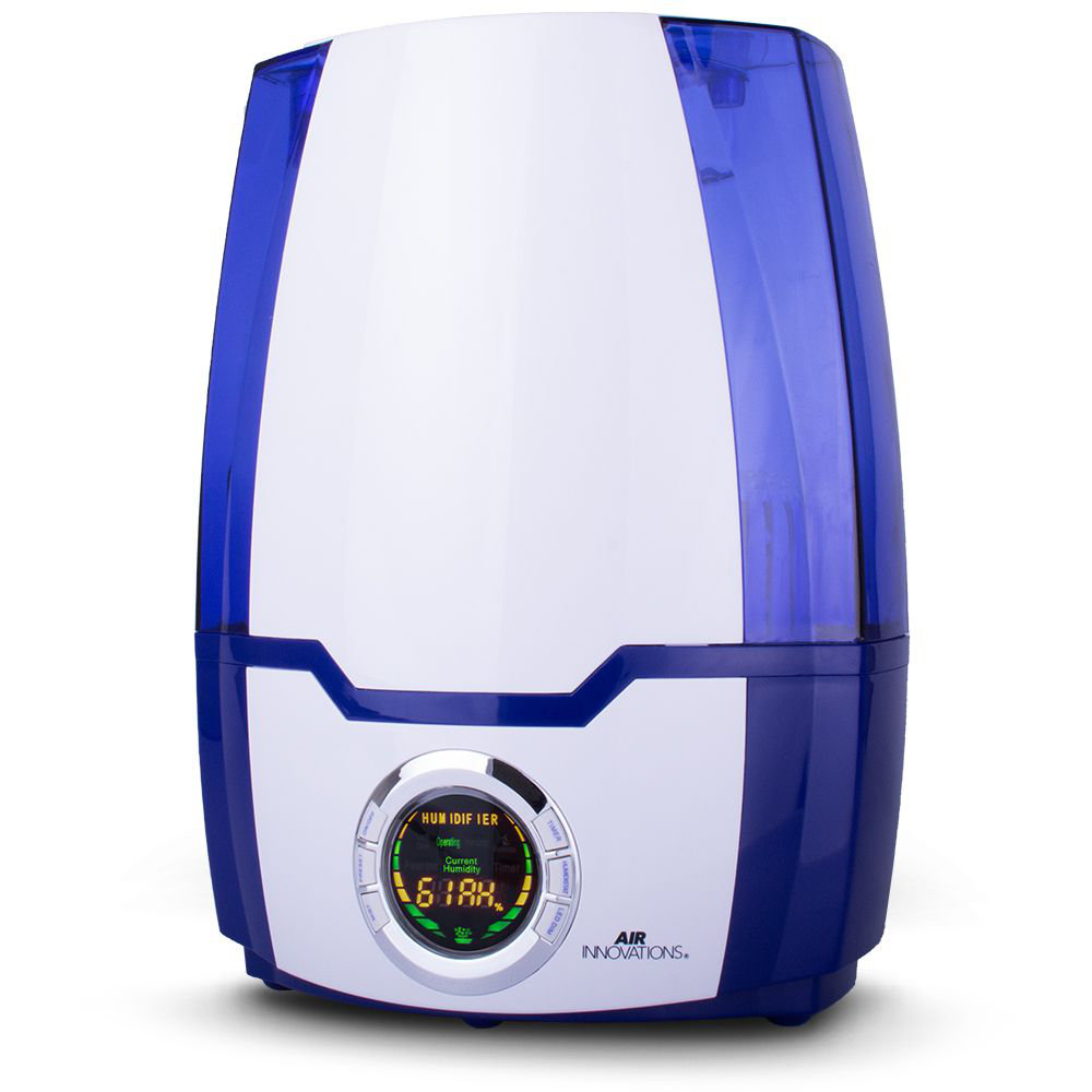 Air Innovations 1.37 Gal. Warm Mist Ultrasonic Tabletop Humidifier 400 ...