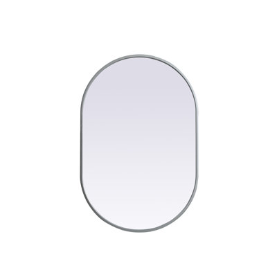 RE/FINE™ Sabine Metal Pill Wall Mirror & Reviews | Wayfair