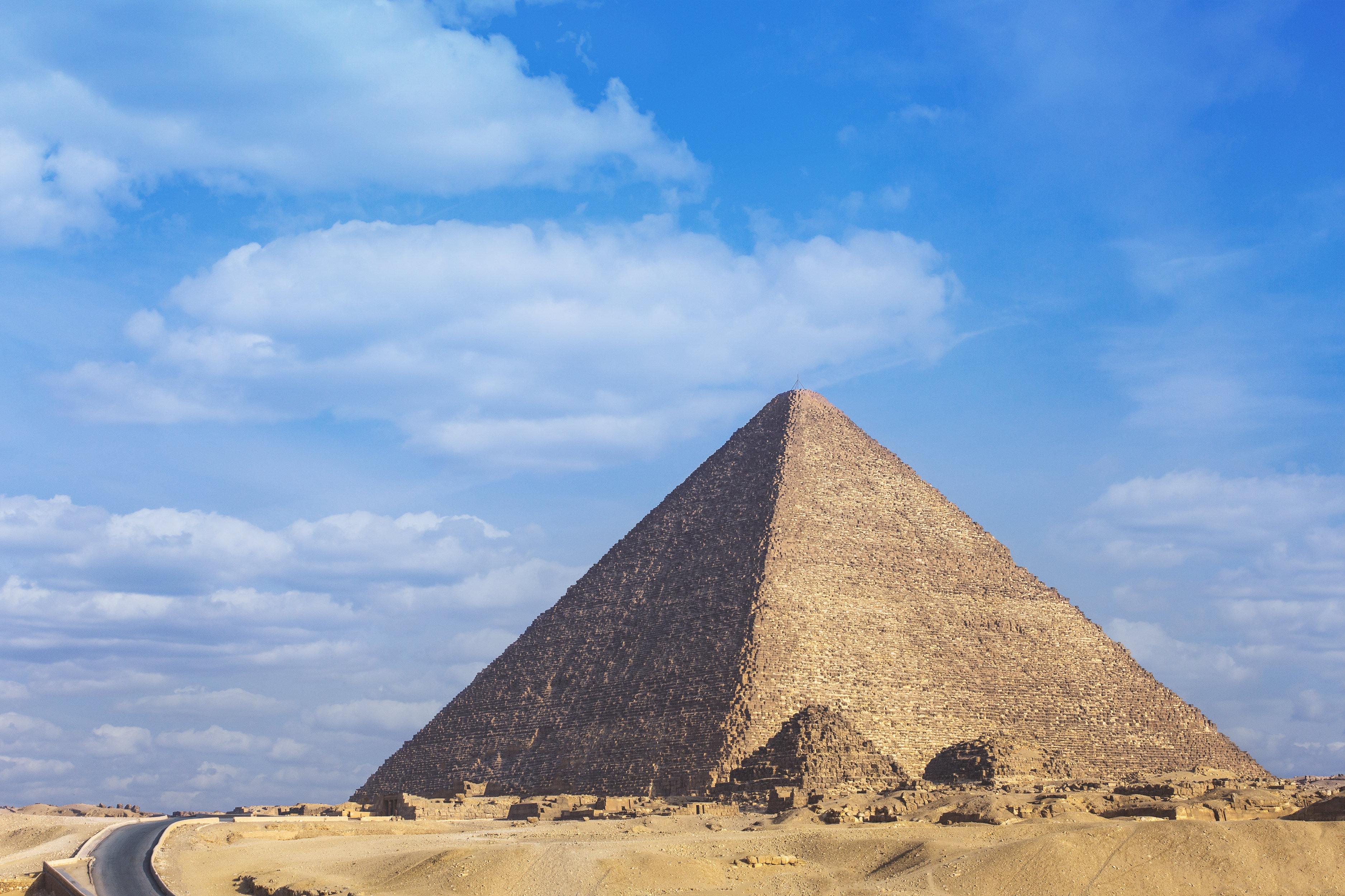 Foundry Select Fini Great Pyramid Of Giza On Canvas by Lexylovesart ...