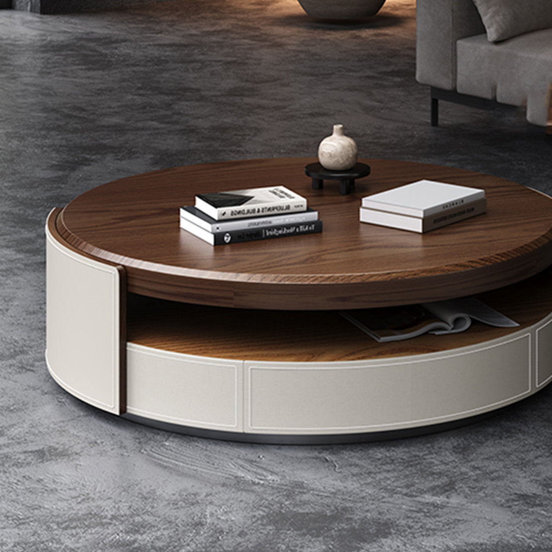 Aurora Craft Ancient style round coffee table living room - Wayfair Canada