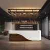 LKIWXAQ RECEPTION DESK Vintage Creative bar counter,Bar Reception ...