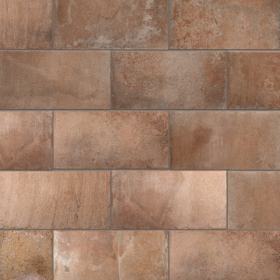 Merola Tile Americana Boston 4-3/8 In. X 8-3/4 In. Porcelain Terra ...