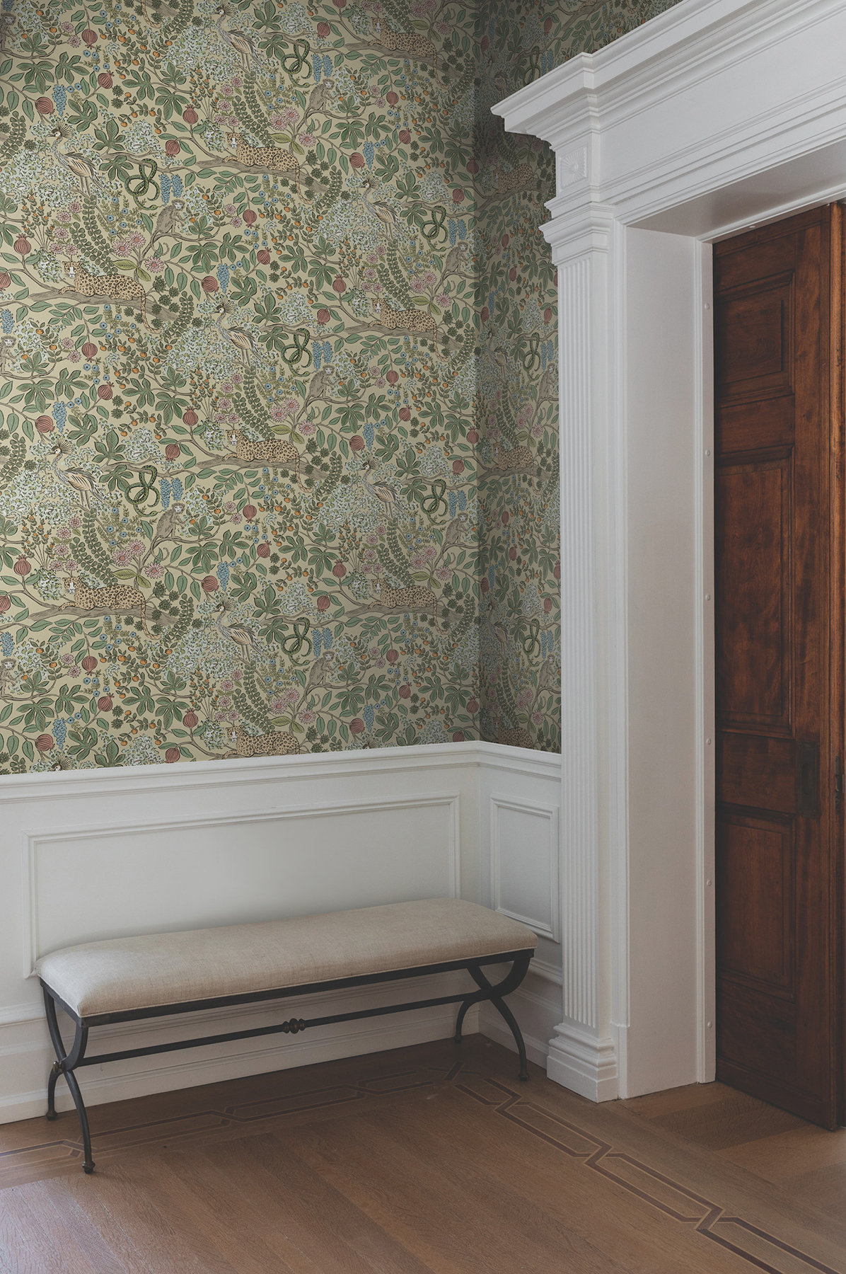 Rifle Paper Co. Safari Black Jungle Toile Premium Peel and Stick ...