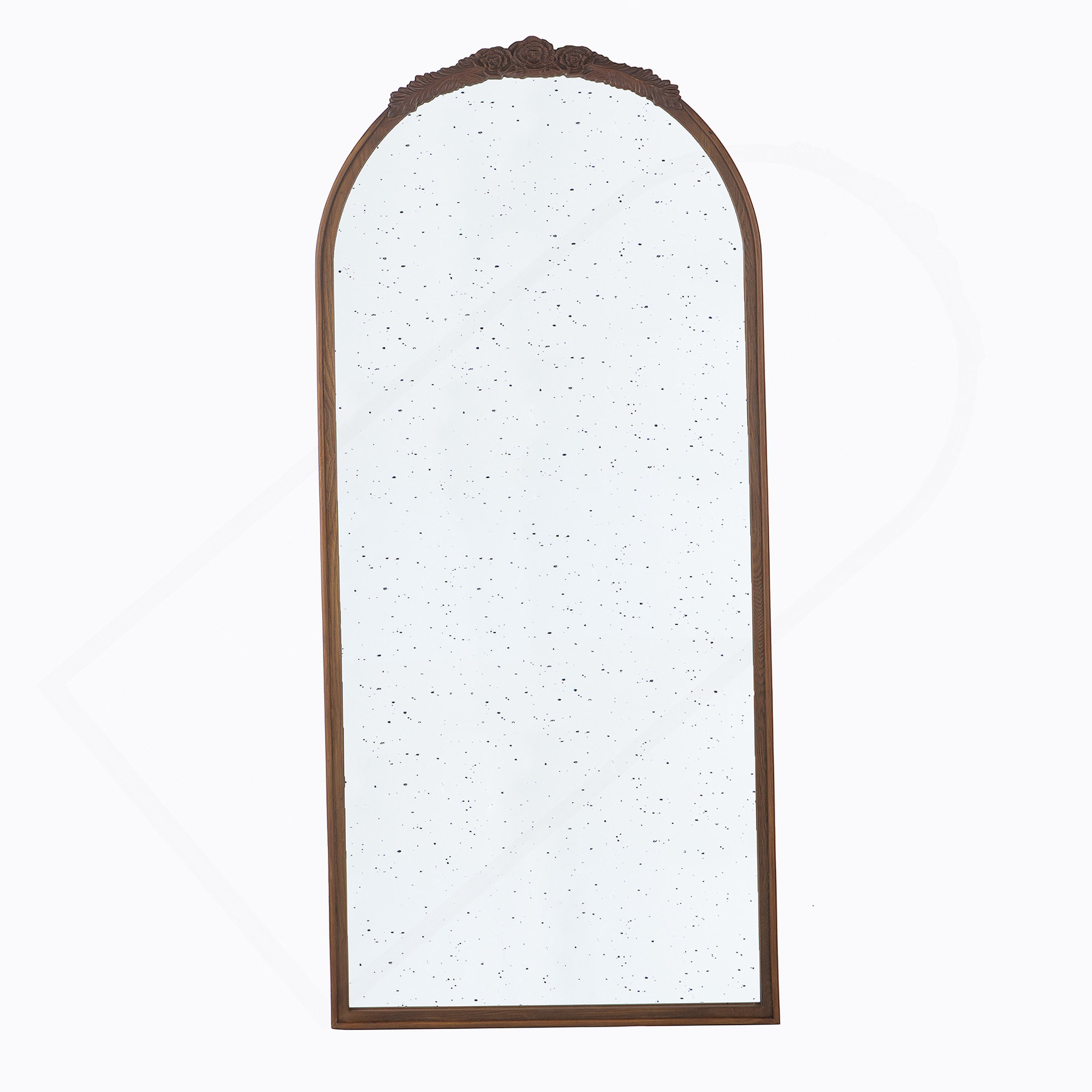 Astoria Grand 30" x 65" Hand Carved Rose Antique Mirror Frame, Large ...