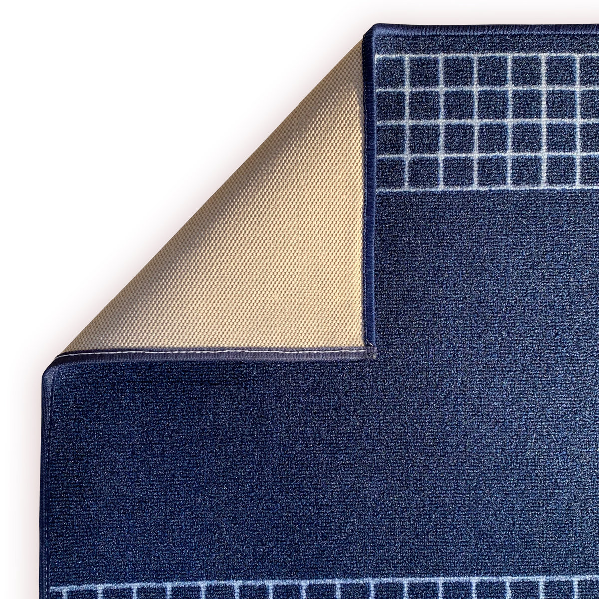 Latitude Run® Everino Geometric Tufted Blue Area Rug | Wayfair