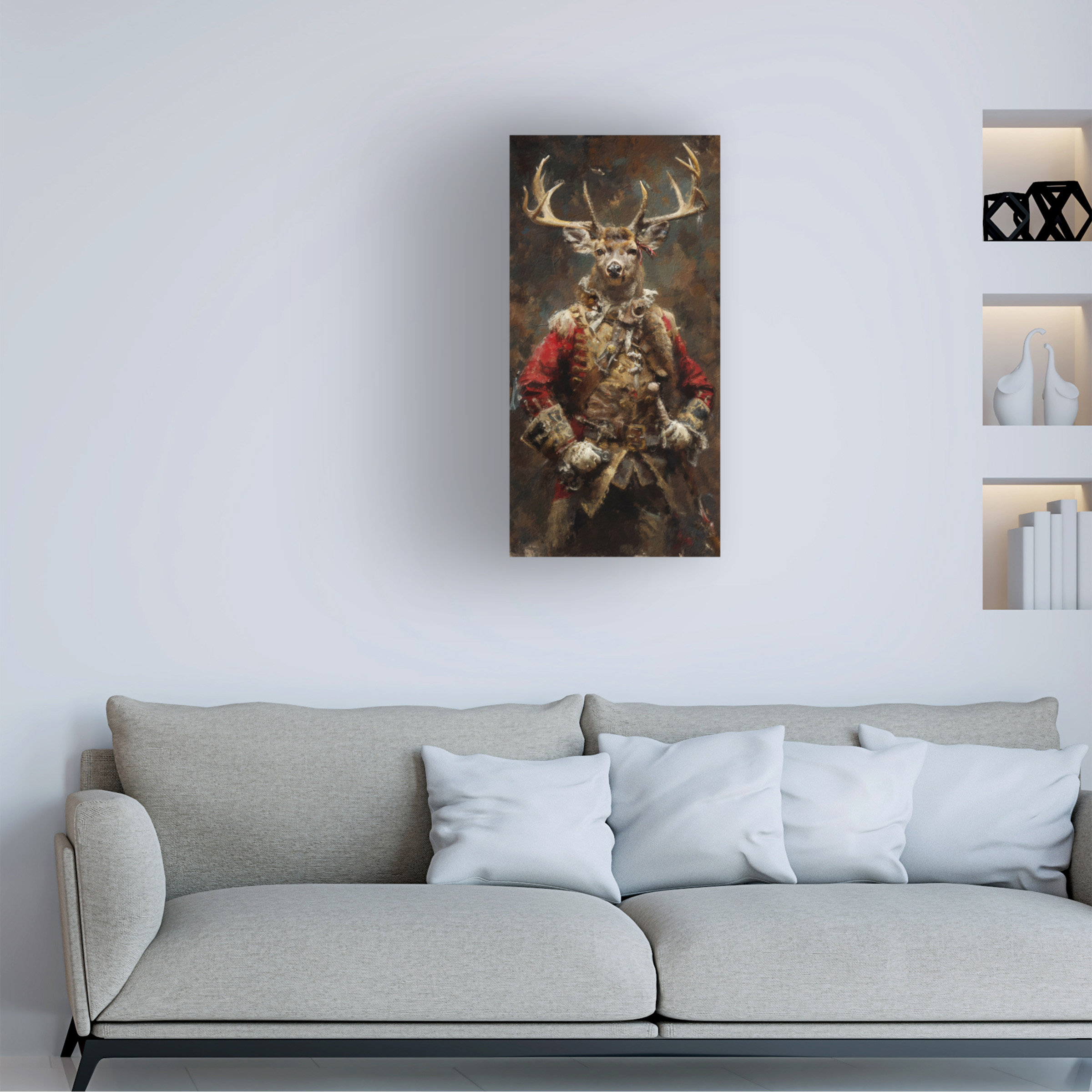 Trademark Fine Art Sean Parnell Captain Buck Canvas Art | Wayfair