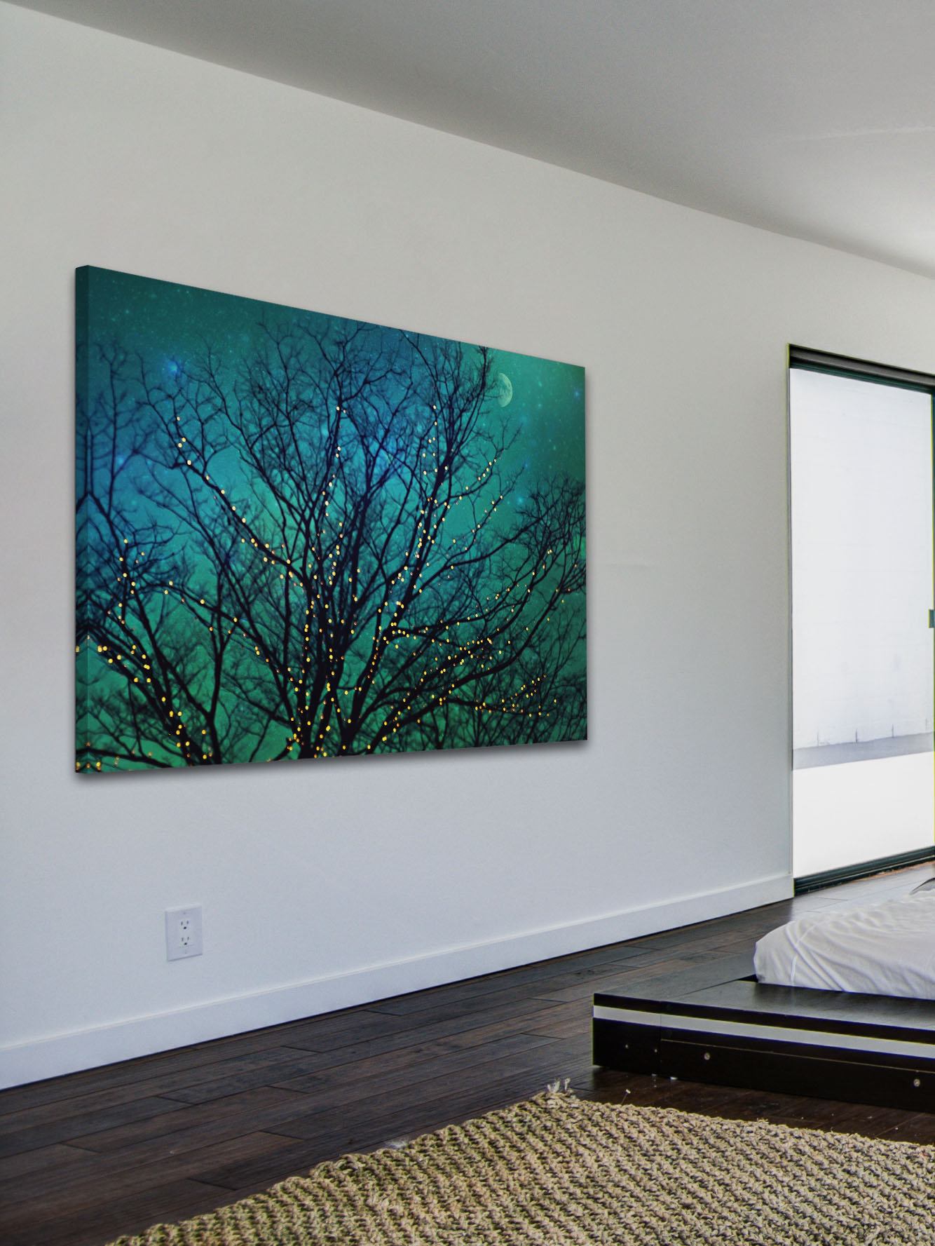 DiaNocheDesigns " Magical Night " by Sylvia Cook | Wayfair