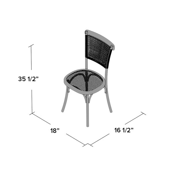 Birch Lane™ Dain Cane Side Chair & Reviews | Wayfair