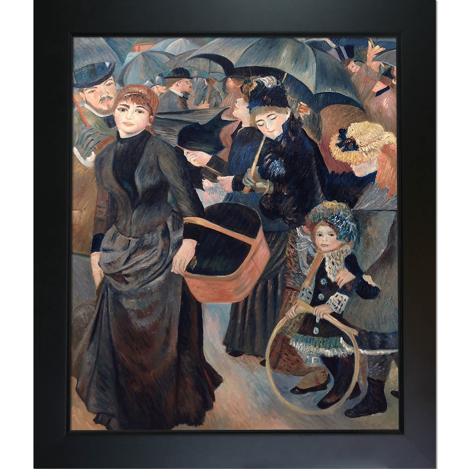 Vault W Artwork The Umbrellas' by Pierre-Auguste Renoir - Picture Frame ...