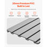 Latitude Run® 8 x 4 ft Slat Wall Paneling PVC Garage Slatwall & Reviews ...