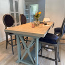 Ophelia & Co. Inetta Extendable Wood Counter Table & Reviews | Wayfair