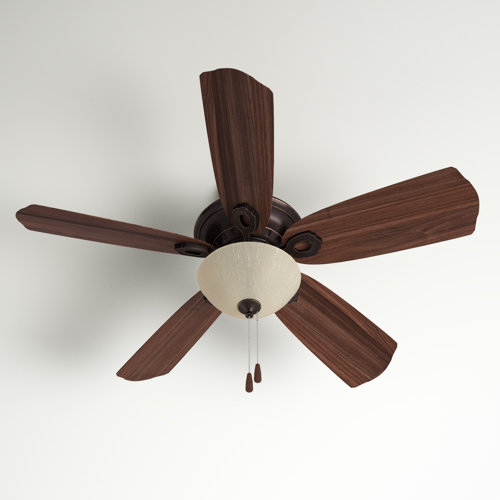 Bronze Large Room Ceiling Fans With Lights You'll Love | Wayfair