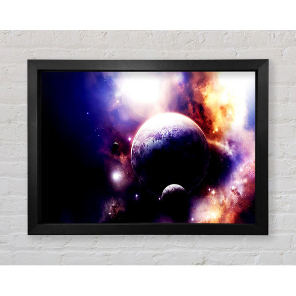 Ebern Designs Stunning Planets - Single Picture Frame Print | Wayfair.co.uk