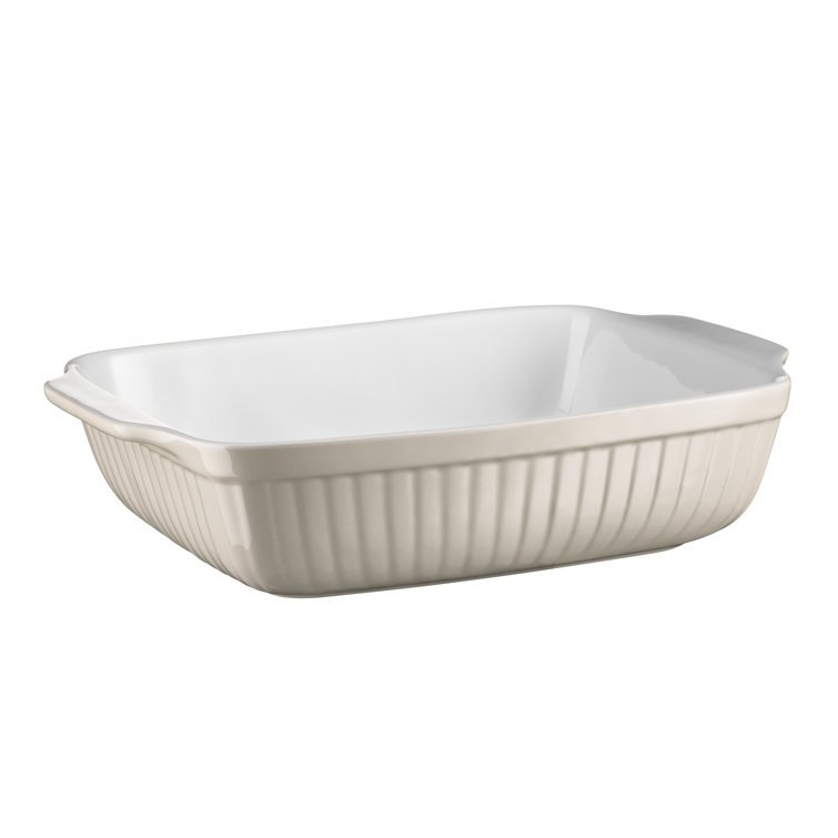 Rebrilliant Genivra Rectangle Ceramic Bread Pan Bakeware | Wayfair.co.uk
