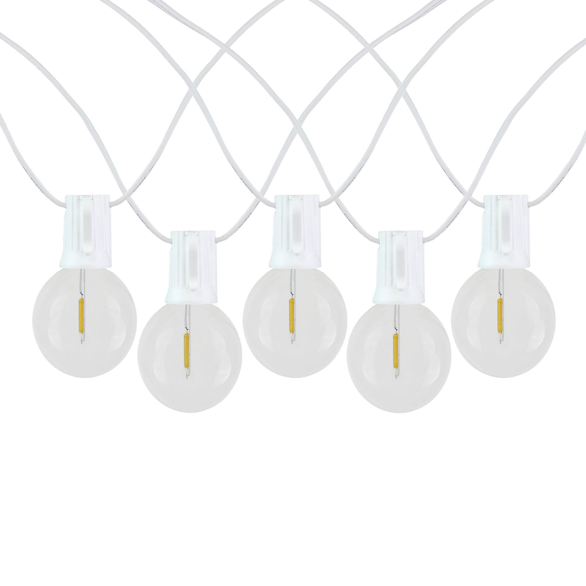 Arlmont & Co. Doyne 25'' Outdoor LED 25 - Bulb Globe String Light (End ...