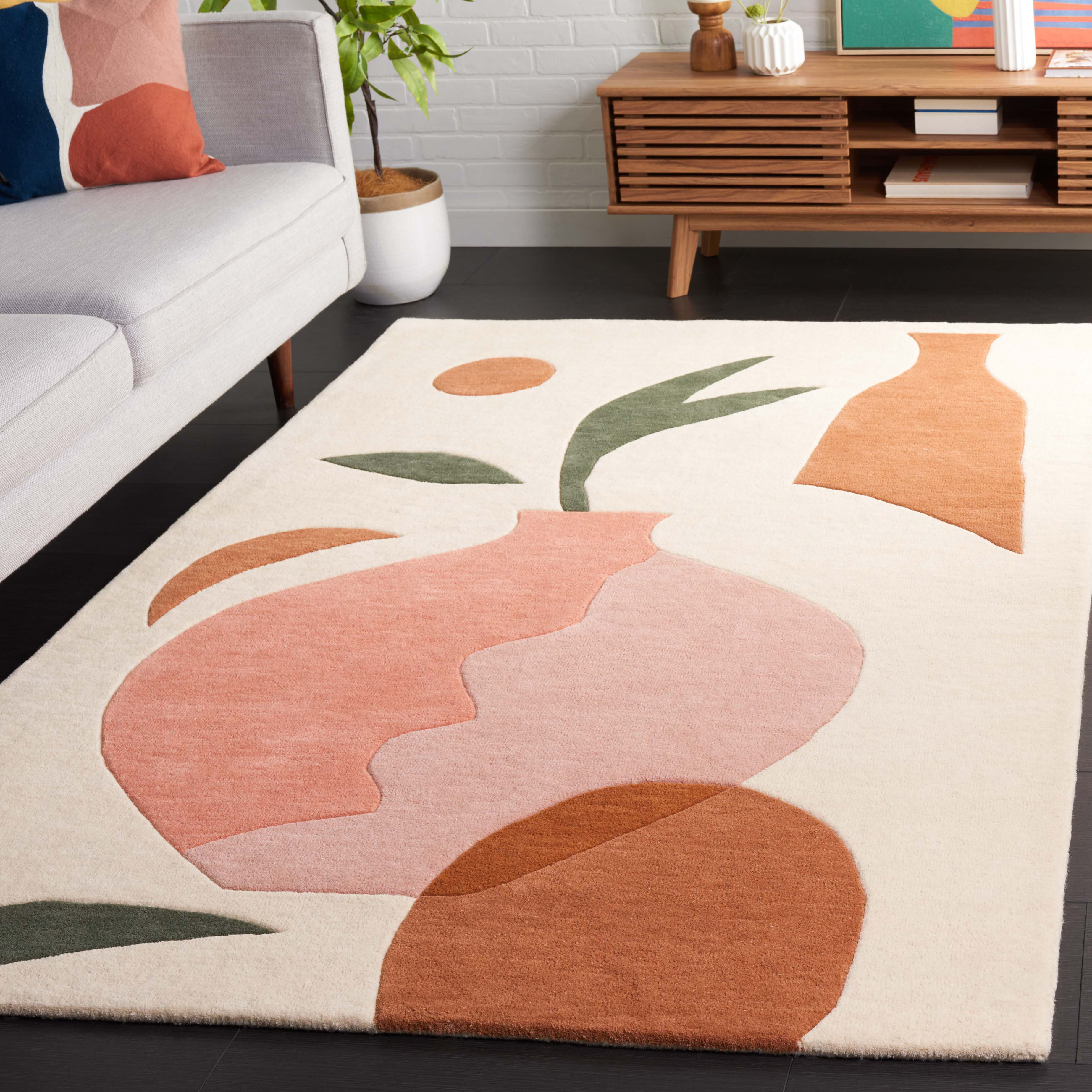 Winston Porter Nashae Hand Tufted Wool Pile Rug | Wayfair